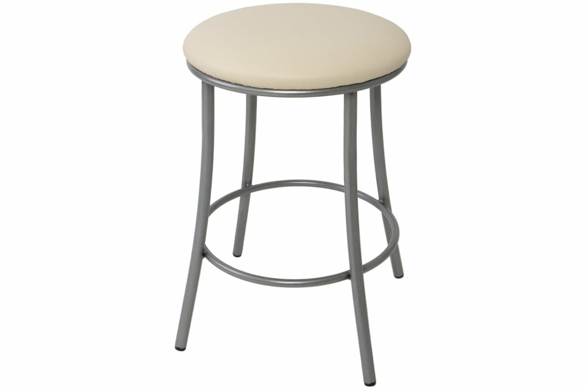MODULE`S TYLE Табурет Экстра 18 (ваниль крап / хром) ВИ0065