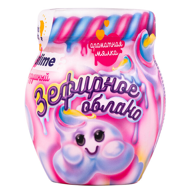 Слайм Зефирное облако мялка-жмялка 10 г, цвет в ассортименте, детское развлечение, 1 шт