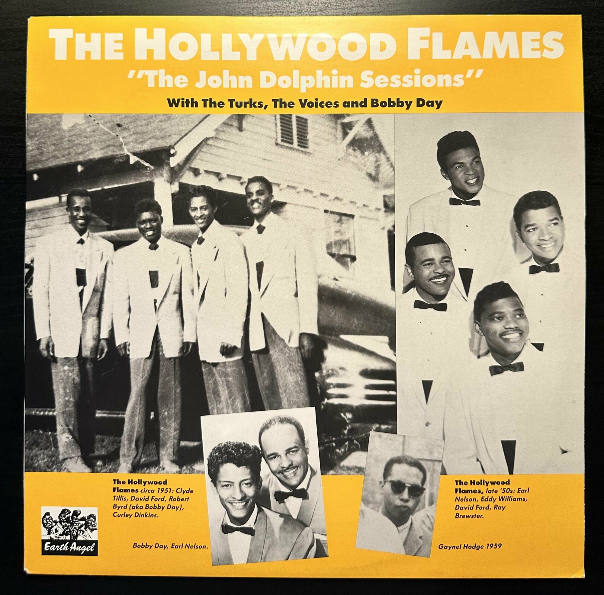 Виниловая пластинка The Hollywood Flames The John Dolphin Sessions (Швеция 1989г.)