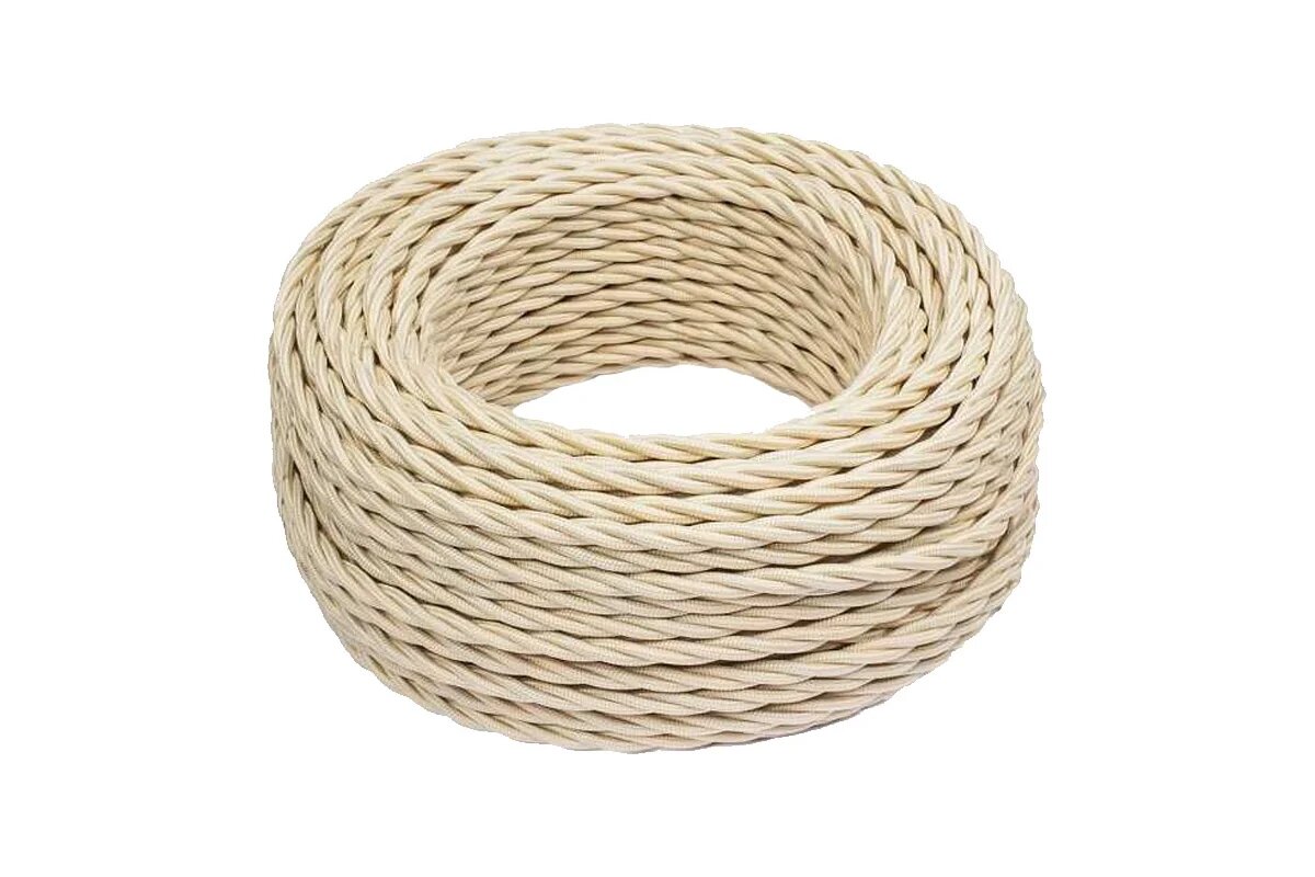 Bironi провод 2x2,5 мм² песочное золото матовый, длина 20 м код B1-425-719-20