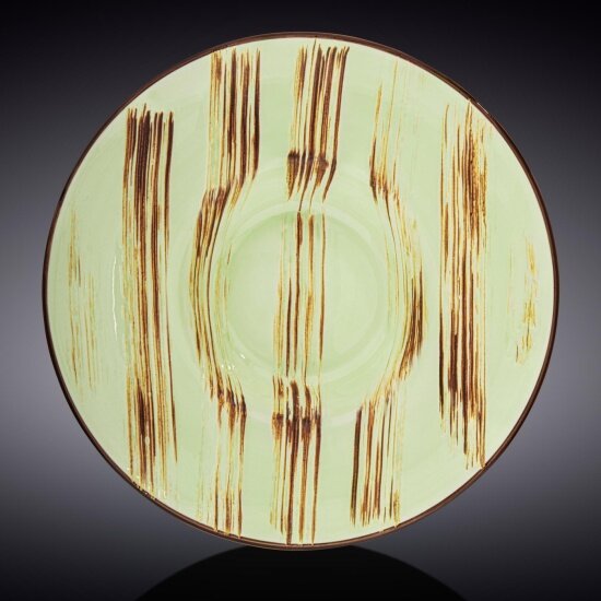 Блюдо Wilmax England глубокое 25.5 см 1500 мл SCRATCH фарфор фисташковый цвет