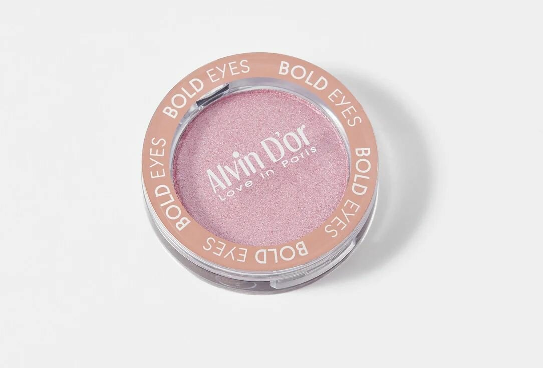 Alvin D'or, Одинарные тени для век Bold Eyes (тон 13 Перламутровая роза)