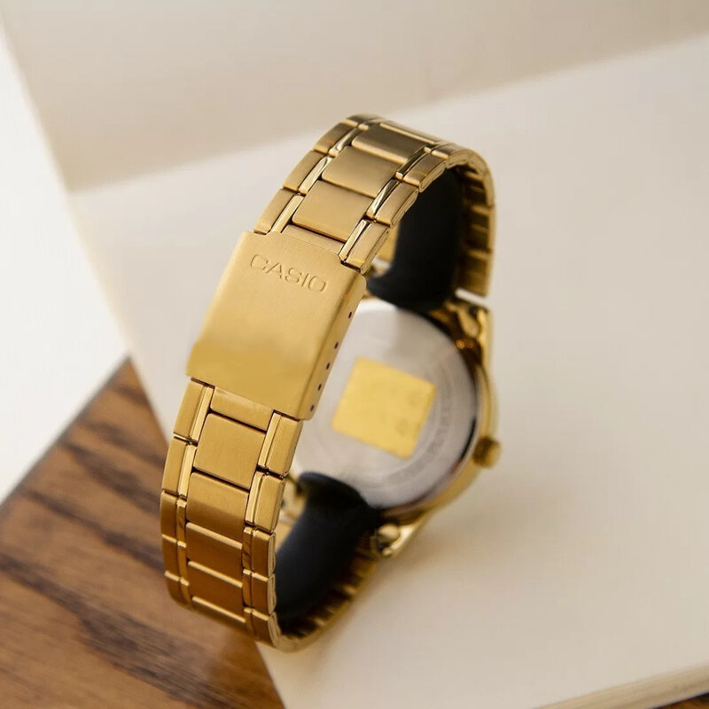 Наручные часы CASIO Collection, золотистый/черный — фото 1