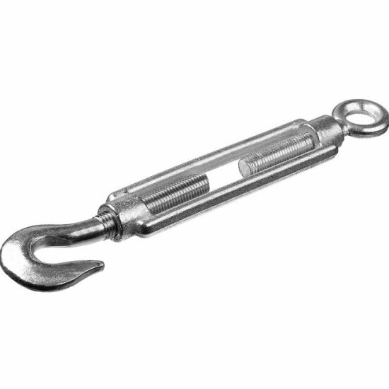 Талреп Stayer DIN 1480, крюк-кольцо, М30, 1 шт, оцинкованный, 30515-30