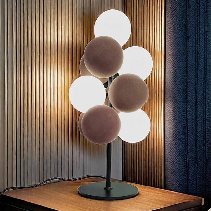 Современный простой торшер в виде волшебного боба для гостиной, спальни, домашнего декора, источник света LED G9