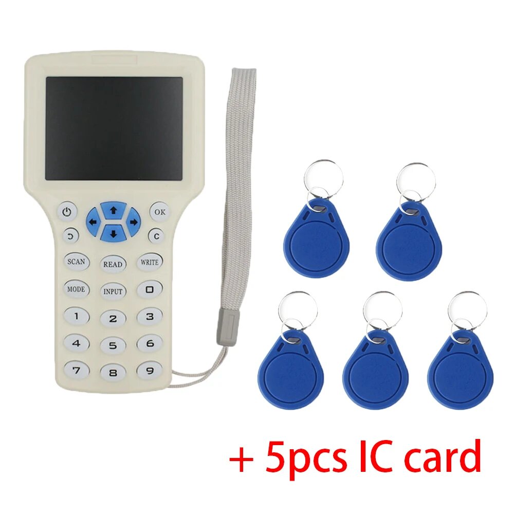 Kemei 10-частотный NFC-считыватель смарт-карт with IC card