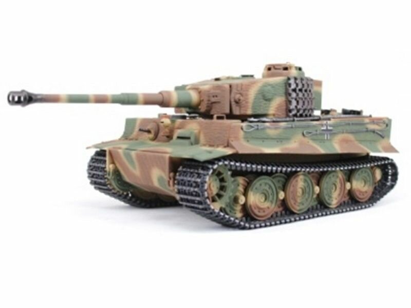 P/У танк Taigen 1/16 Tiger 1 (Германия, поздняя версия) (для ИК боя) V3 2.4G RTR лесной камуфляж, TG3818-BC-IR3.0