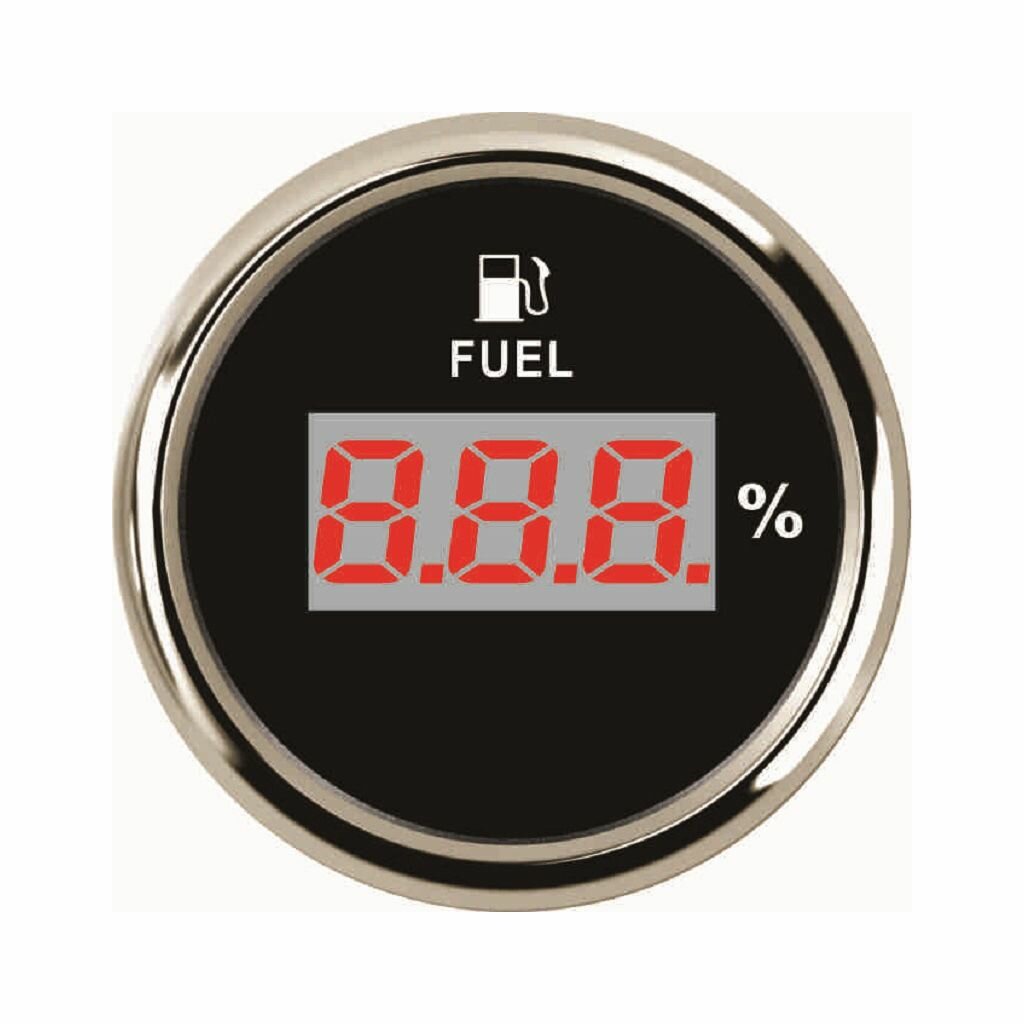 Датчик уровня топлива 52 мм указатель универсальный масляный газ для счетчика бака со светодиодной подсветкой морской RV яхта лодка Motorc