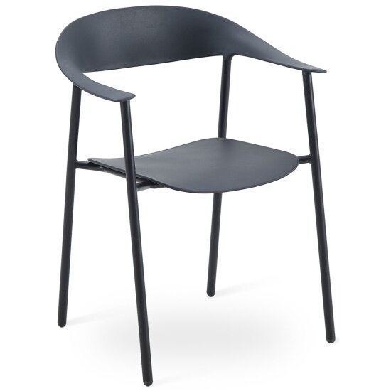 Стул Stool Group Eila пластик черный