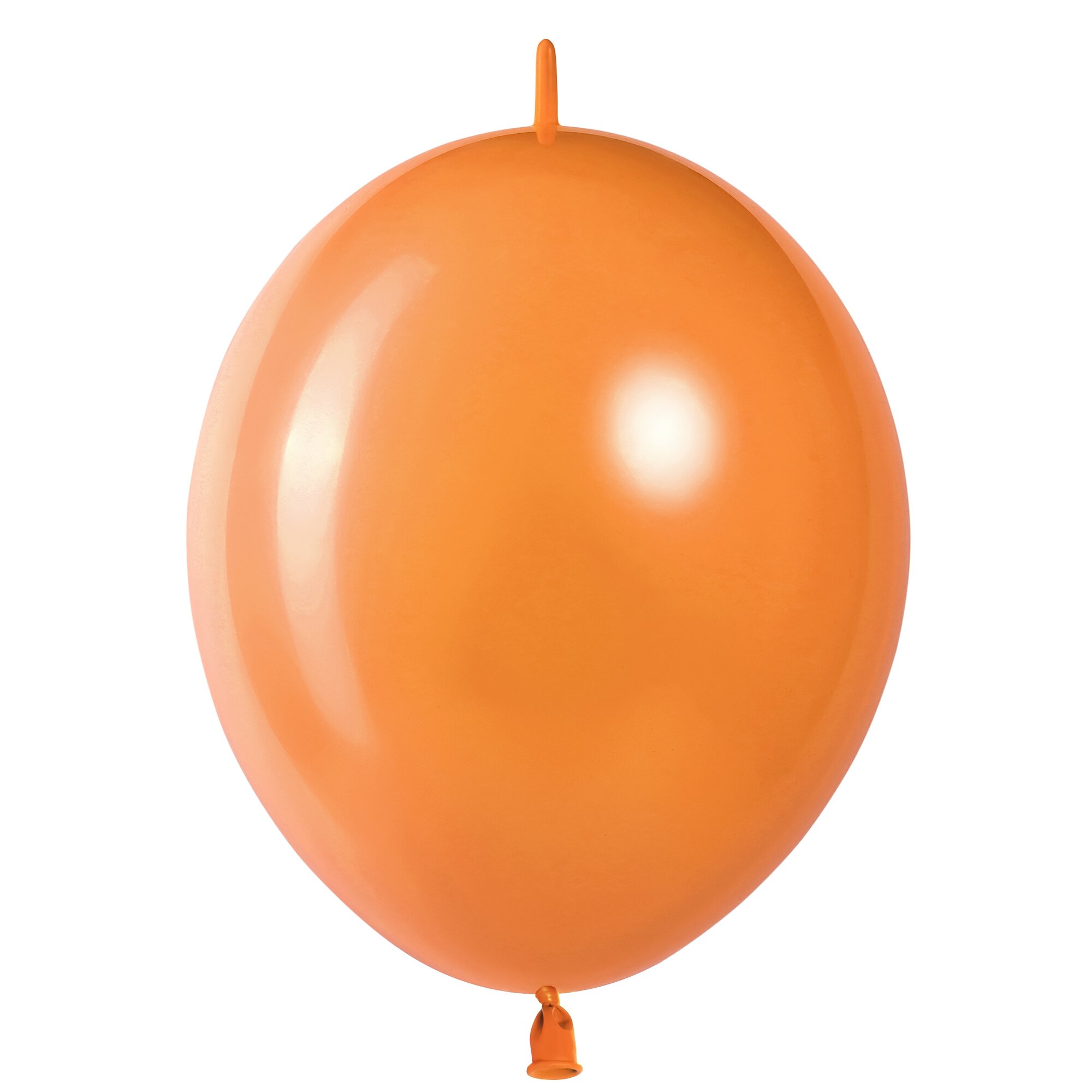 Линколун (6'/15 см) Оранжевый, пастель, 100 шт.