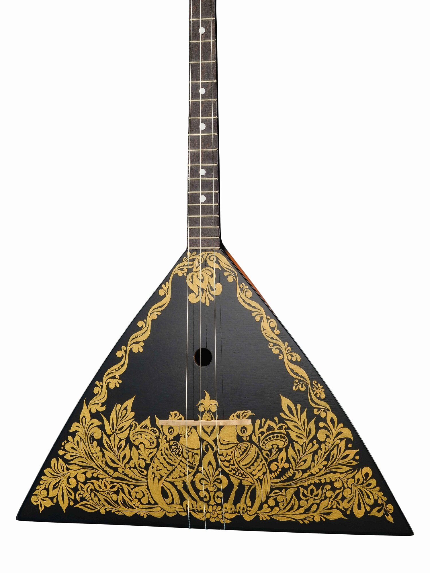 Балалайка 3-струнная, расписная, сувенирная, Doff F201