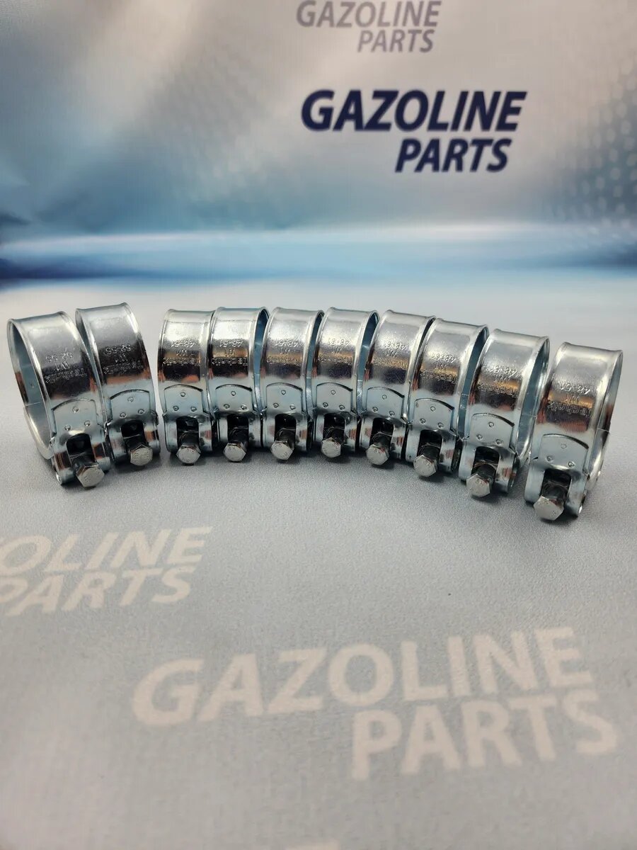 Комплект силовых хомутов на патрубки радиатора Змз 405 евро 2, 406