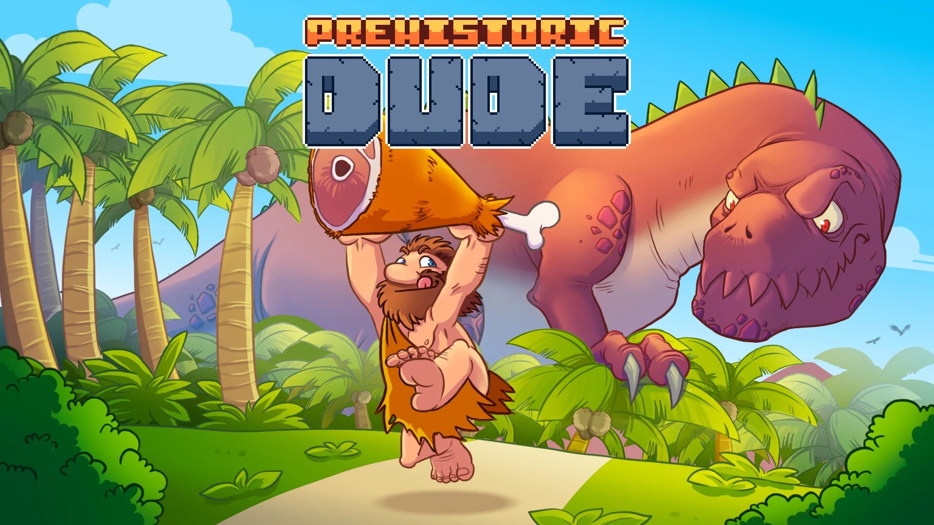 Игра Prehistoric Dude для Nintendo Switch - Цифровая версия, США