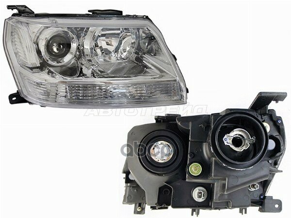 Фара Suzuki Escudo 05-17 / Grand Vitara 05-16 (Справа/ Галоген/ Ручная регулировка/ 5D) Sat арт. ST-218-1135R