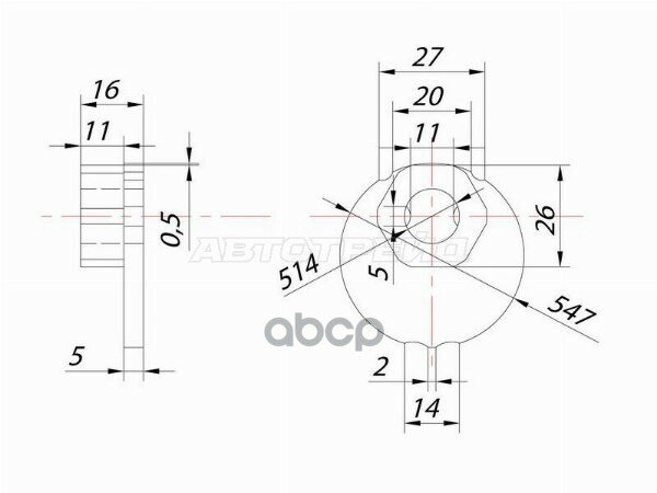 Гайка эксцентрика нижнего рычага TOYOTA FJ CRUISER/SURF/LAND CRUISER/PRADO/LEXUS GX/LX470 98- Sat арт. ST-48198-60011