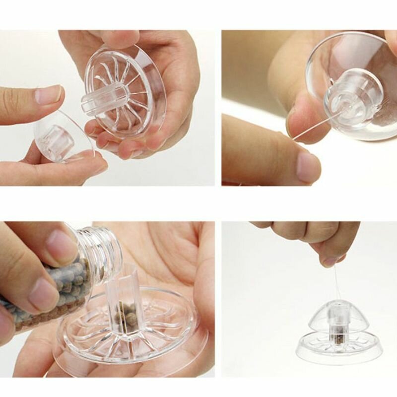 Прозрачная ловушка для улиток, аквариумная рыба для улова планариев