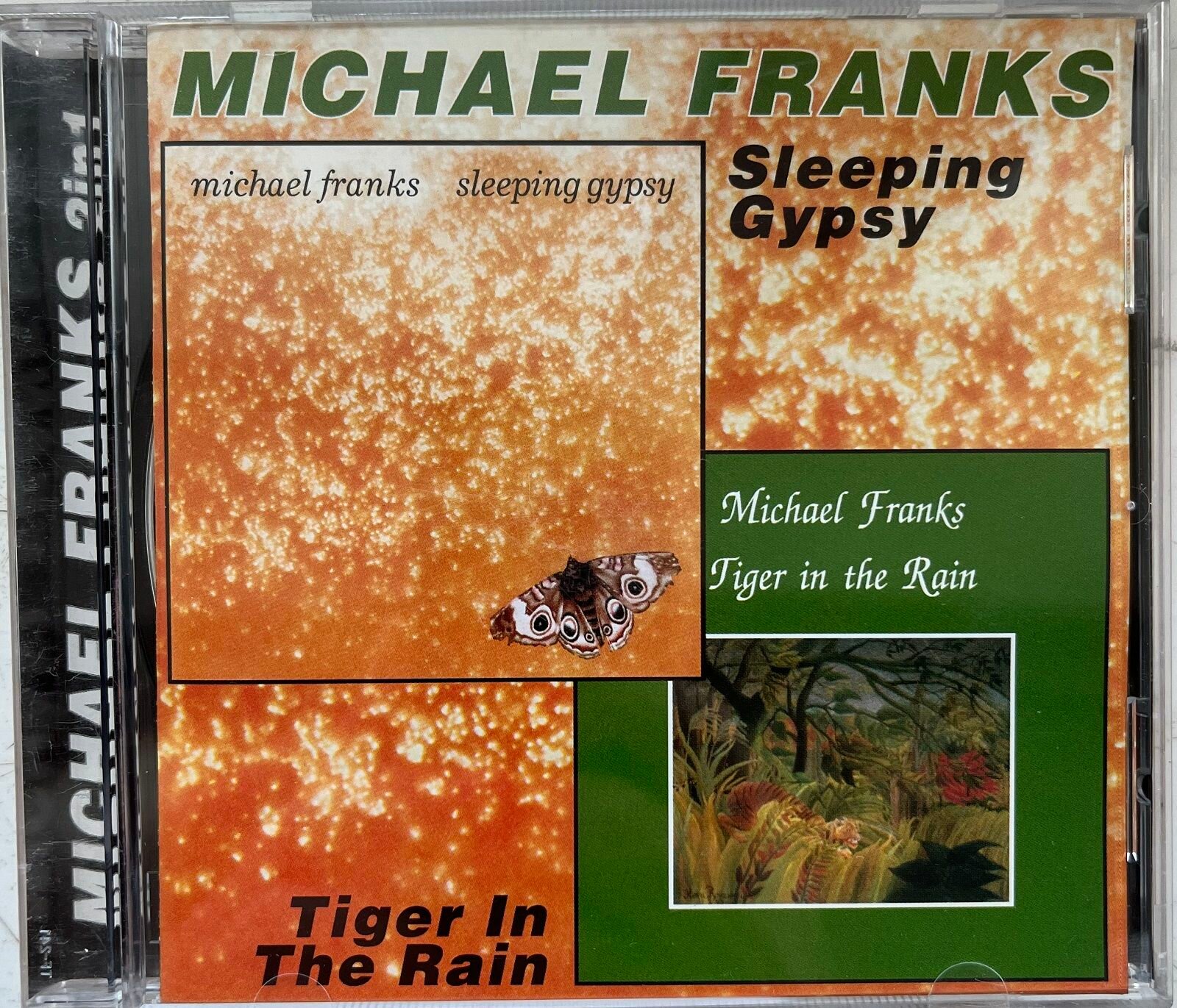 Michael Franks. Sleeping Gypsy / Tiger In The Rain (RU, заводской диск) CD
