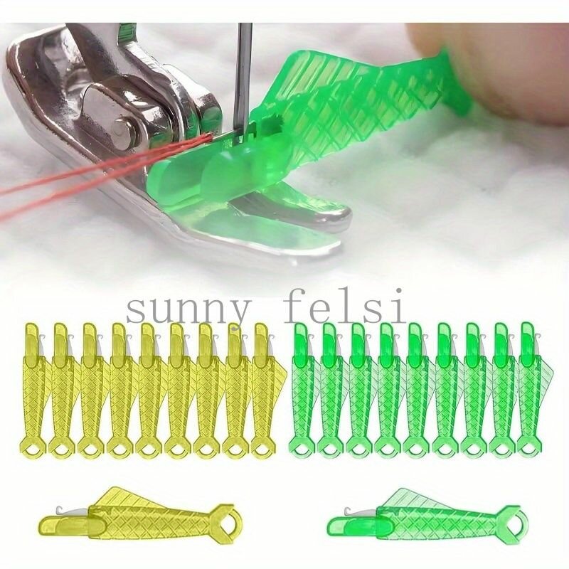 20 мощных нитевдевателей для рыболовных крючков - мощные нитевдеватели для швейных машин с заостренным концом и отверстием, подходящие для автоматических и ручных швейных машин