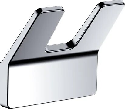 Крючок IDDIS Slide SLISC20i41 металлический, двойной, хром, вешалка для полотенец в ванную