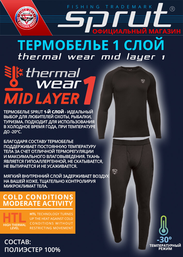 Комплект термобелья