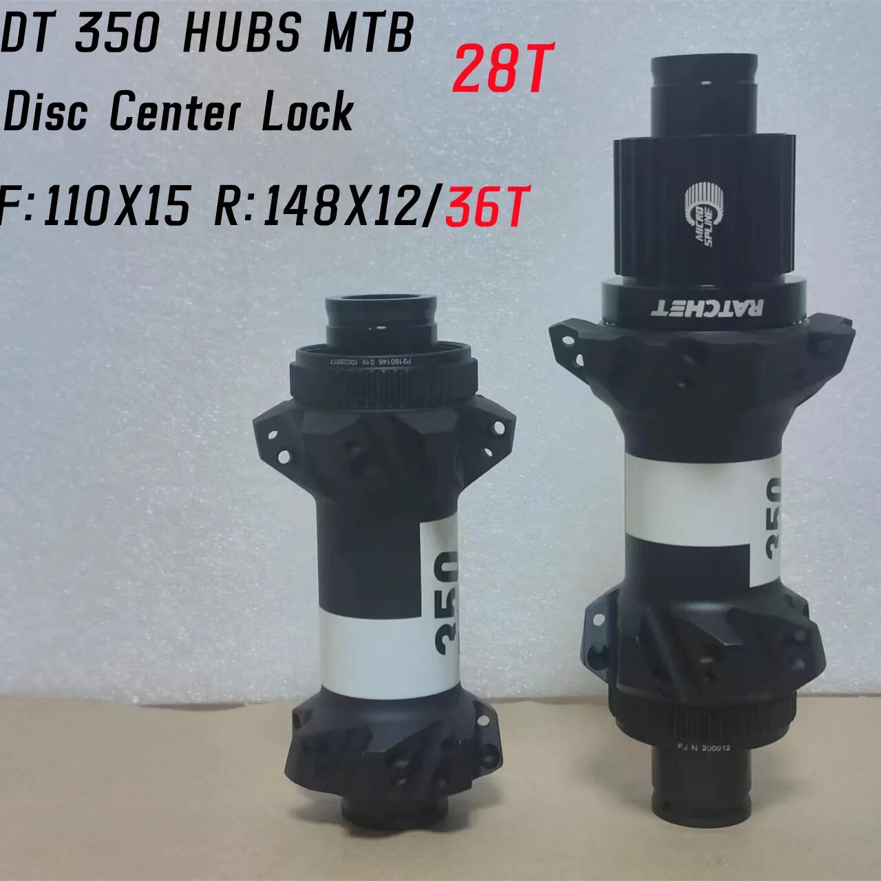 DT Swiss 350 MTB Колесная втулка велосипедная, дисковая Boost MS