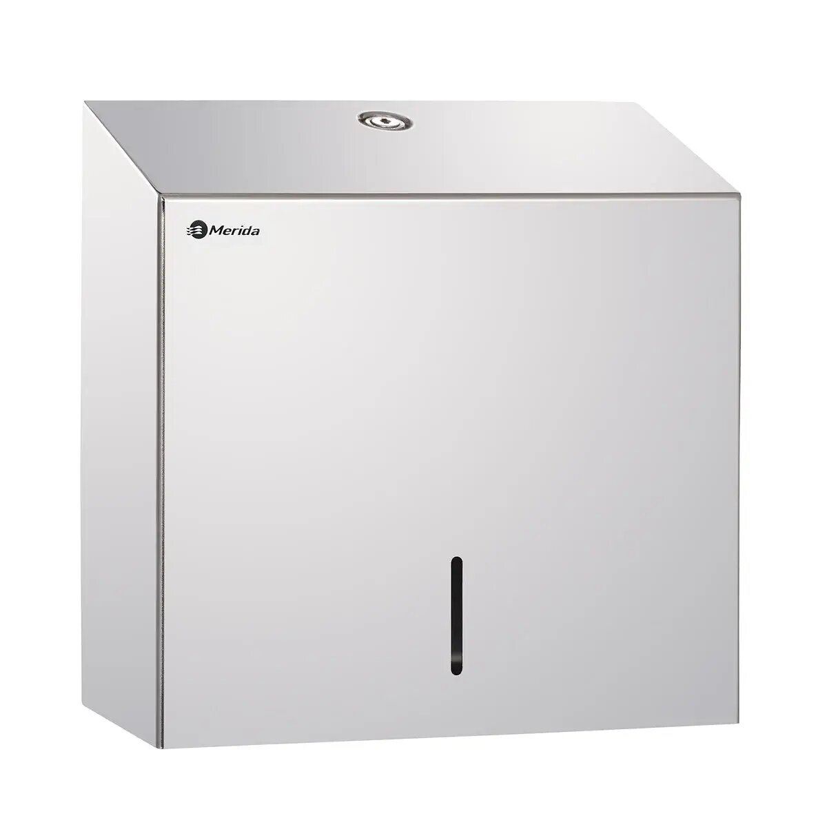 Диспенсер для бумажных полотенец Merida Stella R ASP101. R цвет Нержавеющая сталь