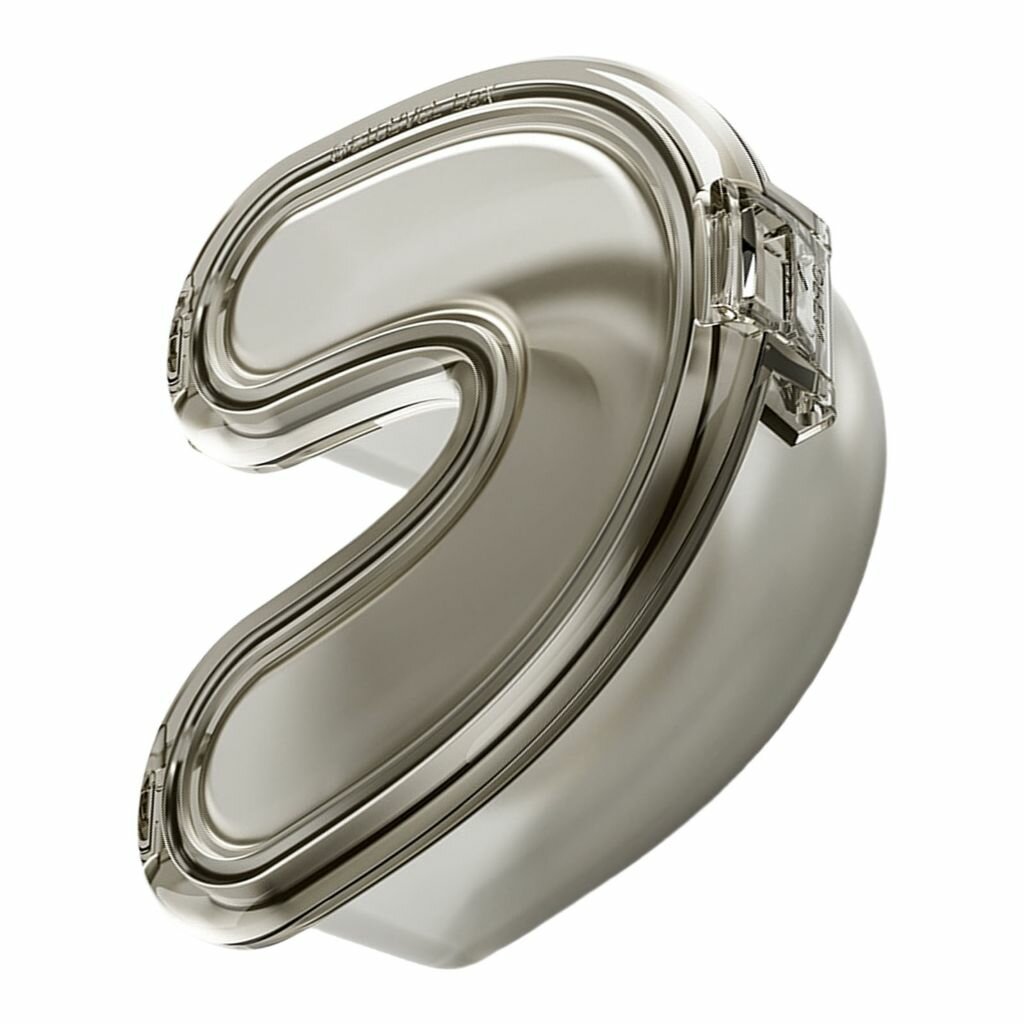 Портативный контейнер для ретейнеров, Черный