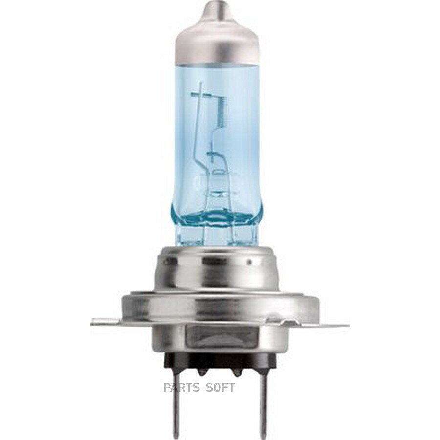 Лампа галогенная H7 12V 55W WHITEVISION ULTRA 4200K MOTO блистер 1ШТ от официального дистрибьютора, PHILIPS, артикул 12972WVUBW