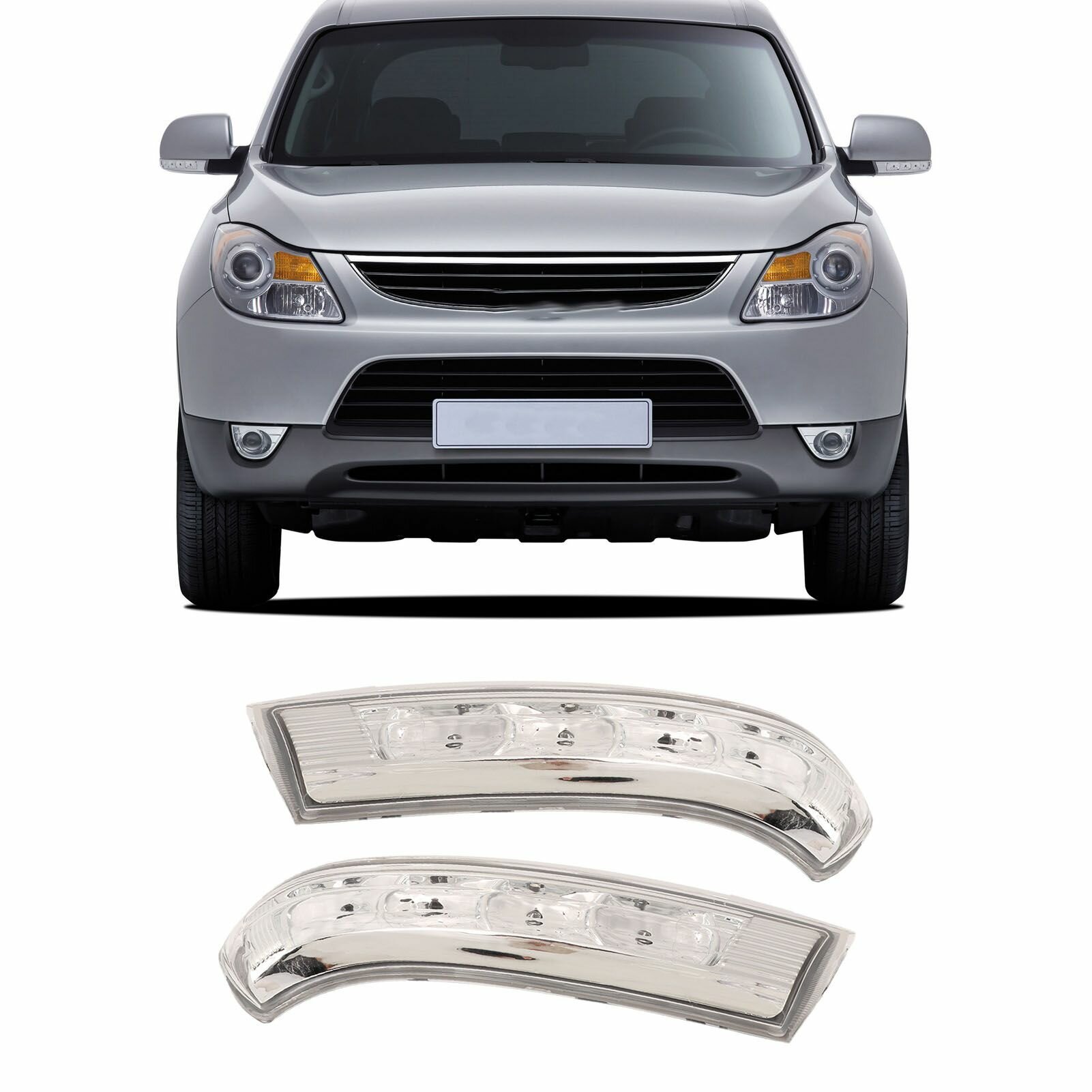 87613-3J000 87623-3J000 Поворотники зеркала заднего вида (пара) для Hyundai Santa Fe Fantafe Veracruz IX55