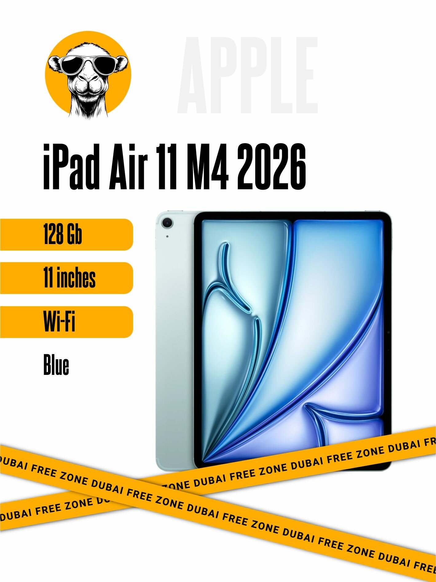Планшет Apple iPad Air 11 M4 2026 12/128Gb Wi-Fi Blue