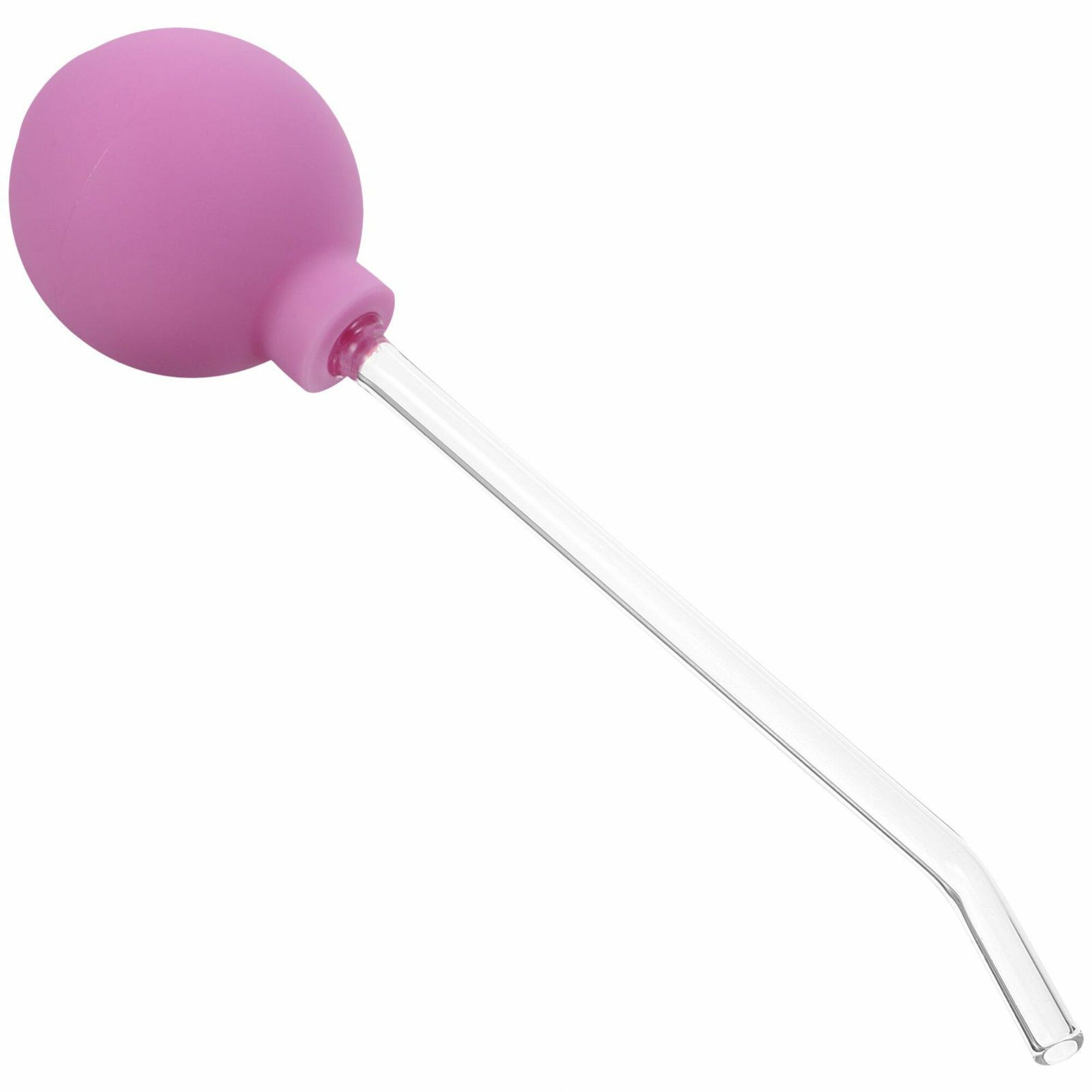 Эксклюзивный очиститель для полости рта взрослых, выполненный из ПВХ и стекла с изогнутой трубкой модели Тонзиллор