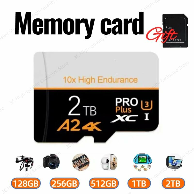 Карта памяти 1TB Samsung PRO Plus XC A2