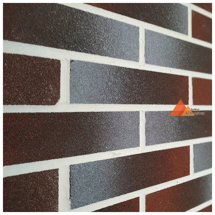 Облицовочный камень СТЗ "Иней Duo", мраморная крошка и фасадная сетка, влагостойкий, 126x110см