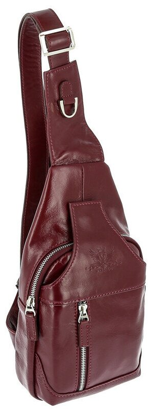 Женский кожаный рюкзак Versado VD217 bordo