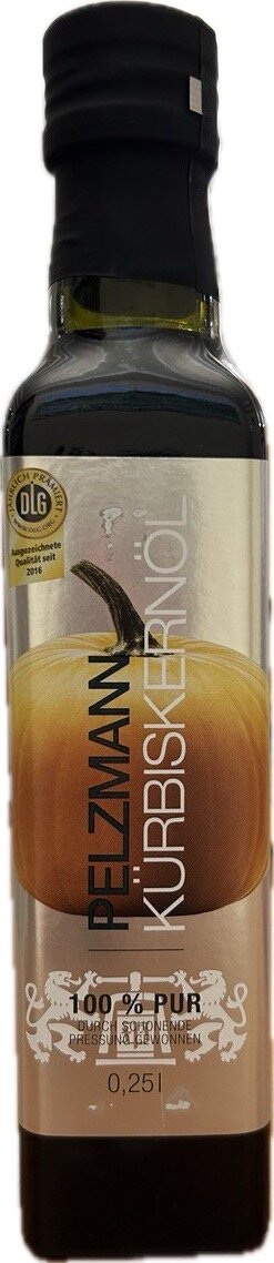 Масло тыквенное нерафинированное Pelzmann (Объем: 0,25л)