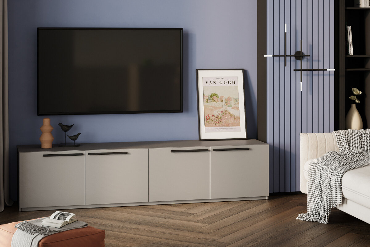 ТВ тумба Лорена Пакс-1 Кашемир 220*37*43