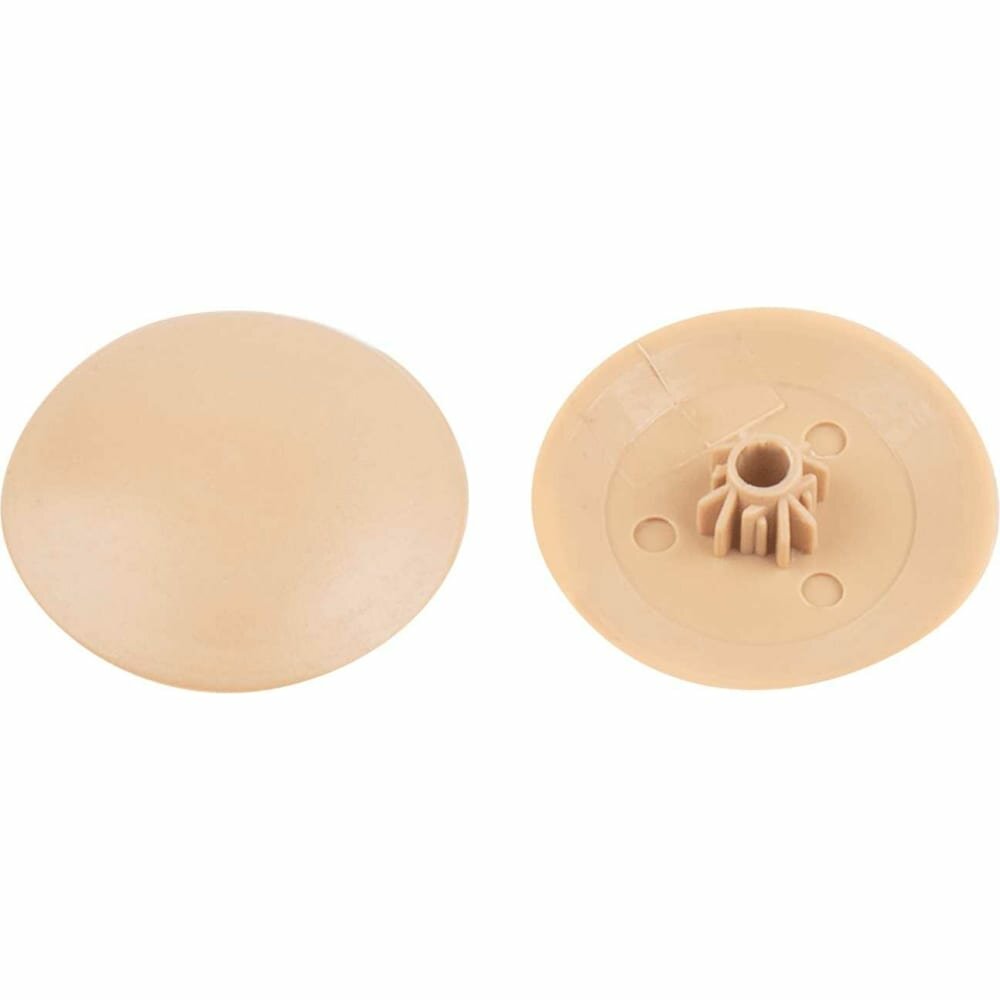 Заглушка для самореза PH2 декоративная светло-бежевая STARFIX 50 штук SMZ1-10346-50