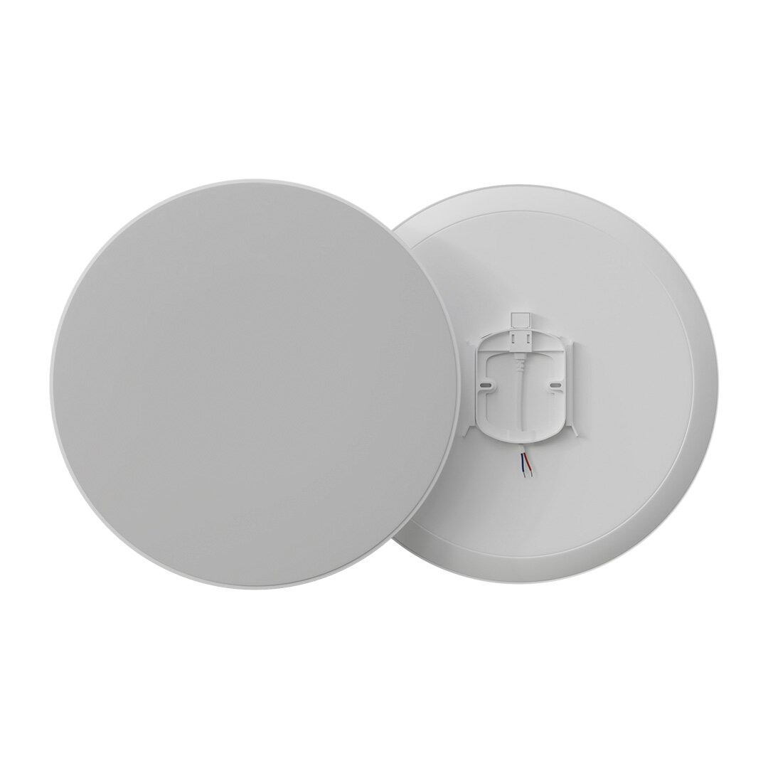 APEYRON светильник декоративный IP54 SPA 40W(3200lm) 4000K 4K круг d370x30 белый 18-146