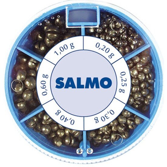 Грузила Salmo дробинка PL 6 секц. станд. 100г набор
