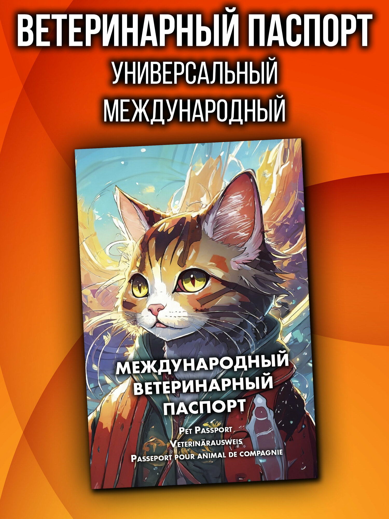 Ветеринарный паспорт для кошек международный