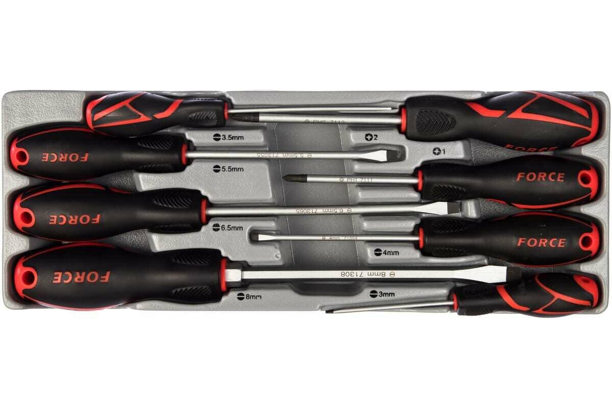 Набор отверток FORCE 2084, 8 предметов