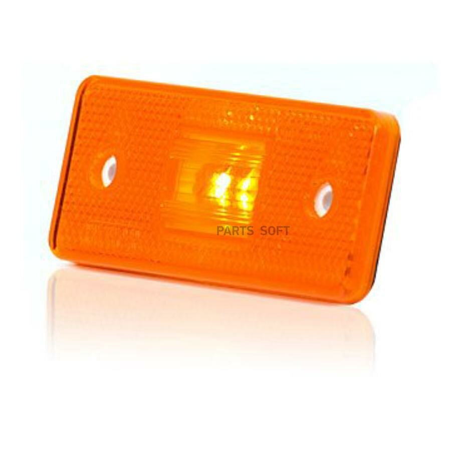 101P WAS Фонарь габаритный боковой оранжевый [светодиод] 12V/24V
