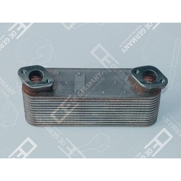 OE GERMANY 01 1820 442000 (0021887901) радиатор масляный 13 ребер v6 / 8 / r6 d128 \mb om441 / a / la / om442 / a / la / om457 la