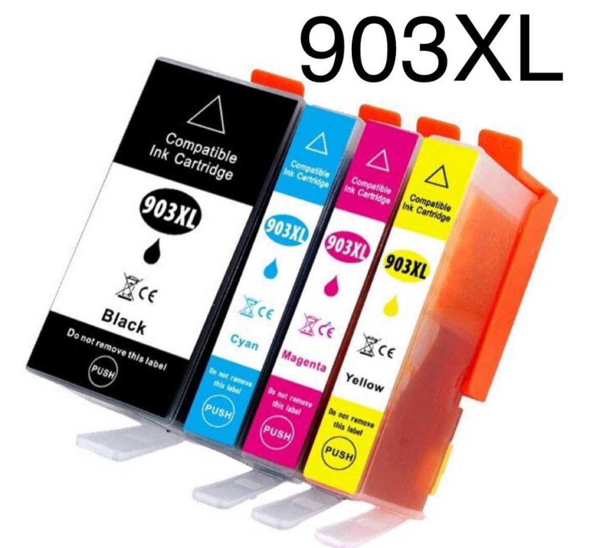 Картриджи для HP 903XL (комплект 4 шт.)Прошивка от 1 марта 2026 г.