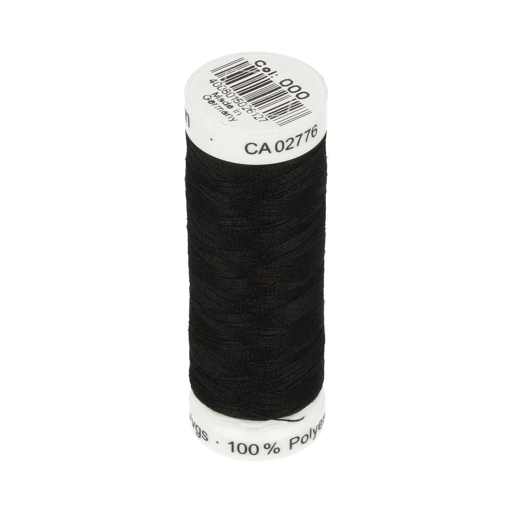 Нитки швейные "GUETERMANN" универсальные 200 м 218.72 я черный 000