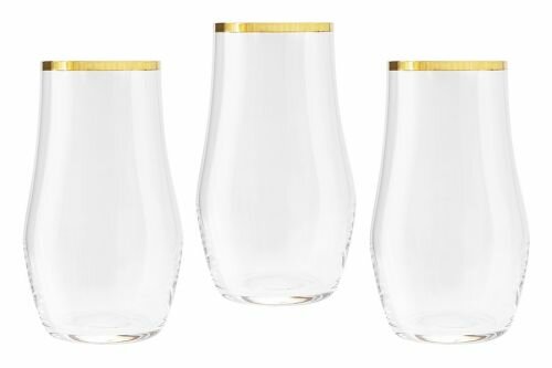 Набор стаканов для воды Same "Сабина" 6 шт. в подарочной упаковке (золото), 0.5 л
