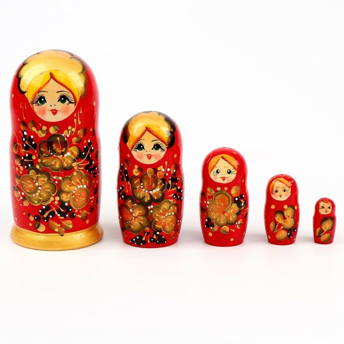 Матрёшка 5 в 1 большая, микс