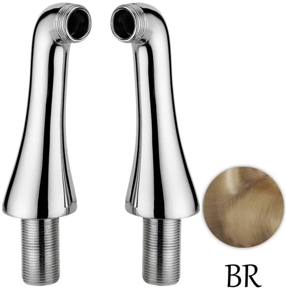 Крепеж для вертикального монтажа смесителя (пара) Migliore Ricambi ML. RIC-20.279. BR