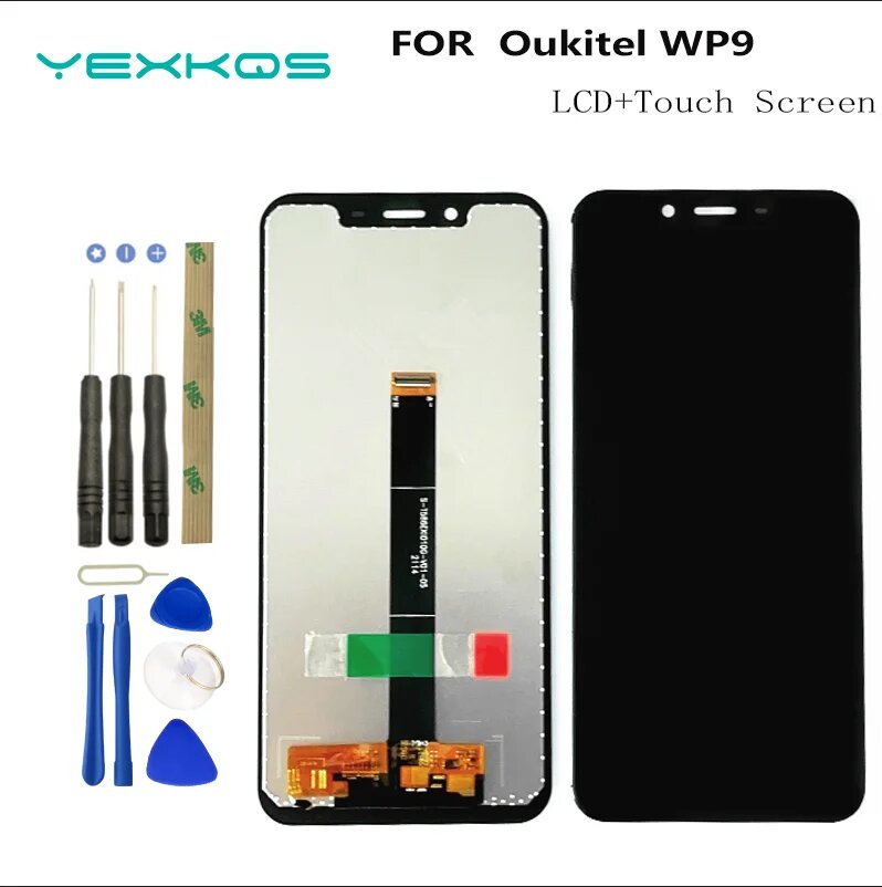 Дисплей Oukitel WP9 Black в сборе