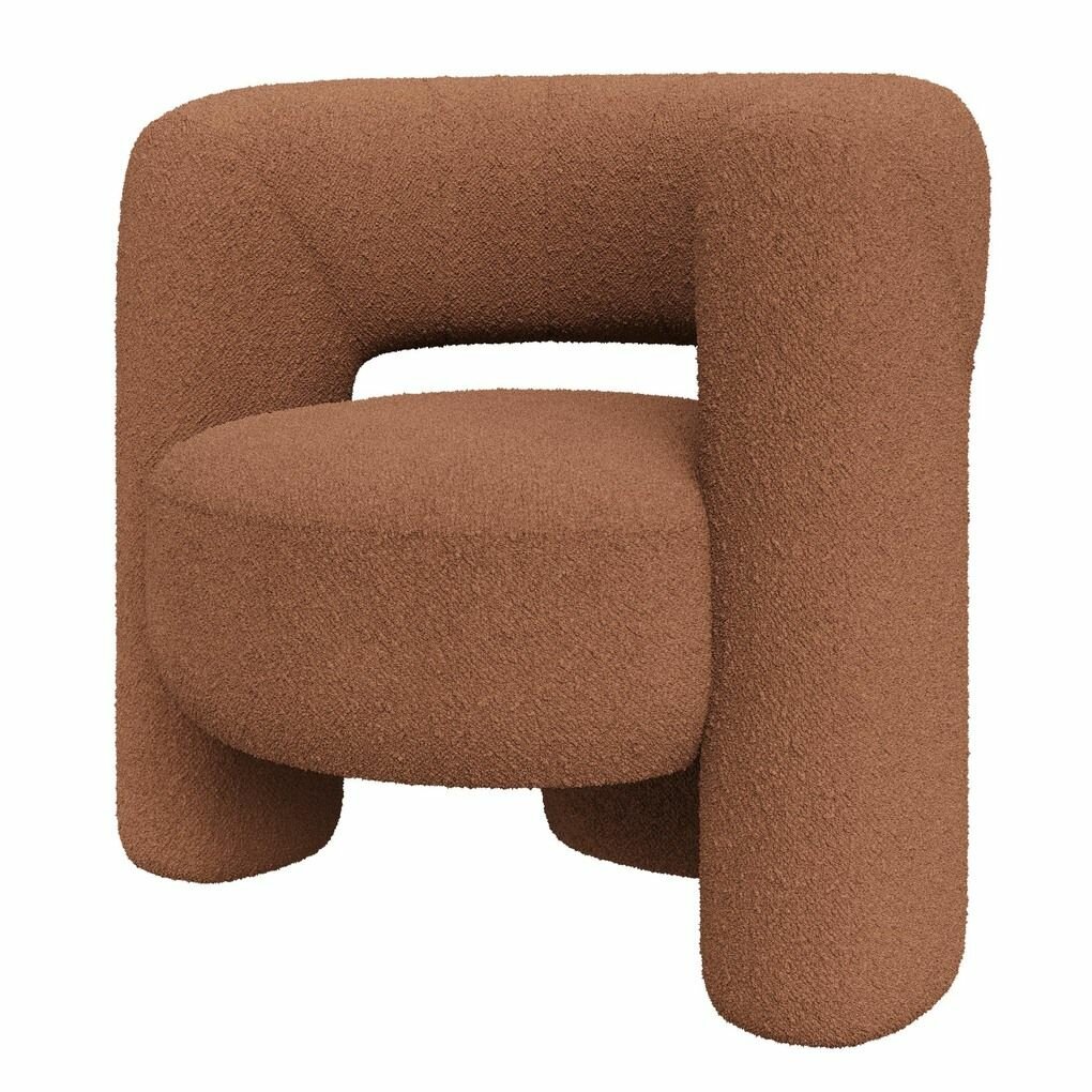 Кресло ZAMPA, 820х740х780, карамельный, COTONIO М01-13